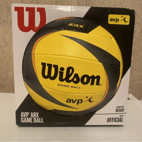 Wilson | Games | New Wilson Optx Avp Official Gb Beach Volleyball ...